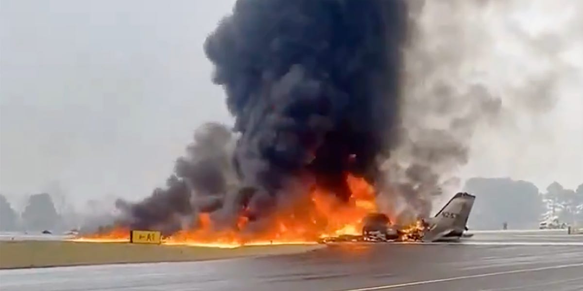 Plane owned by NASCAR driver Greg Biffle crashes in North Carolina ...