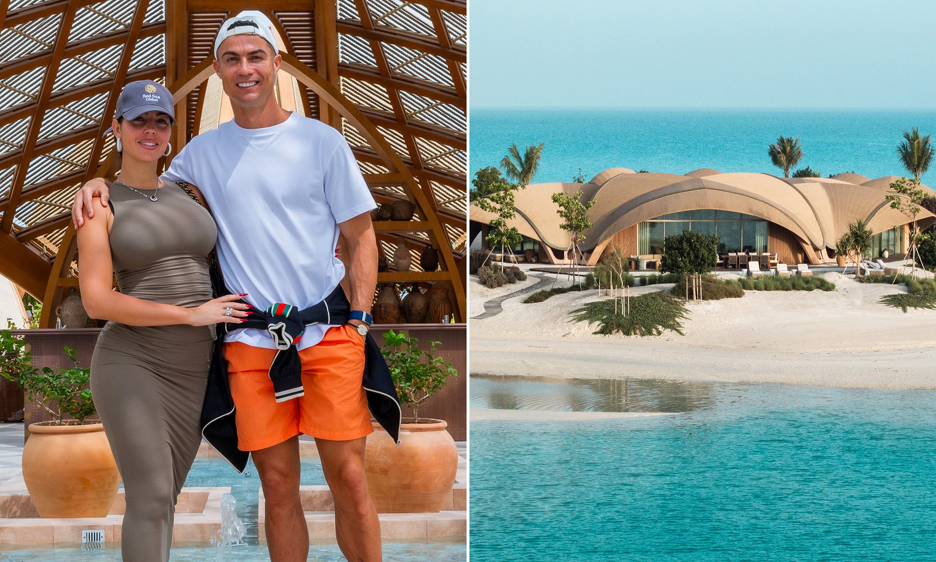 Cristiano Ronaldo and fiancée Georgina Rodríguez purchase two luxury villas in Saudi Arabia