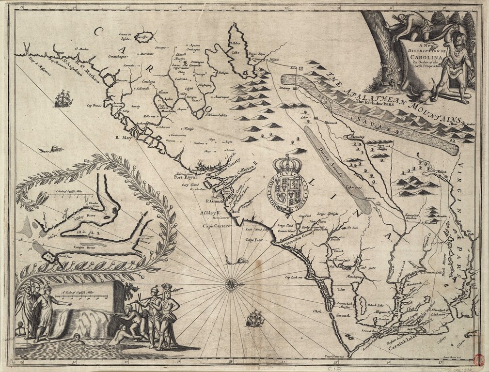One colony became two because nobody could cross the swamps