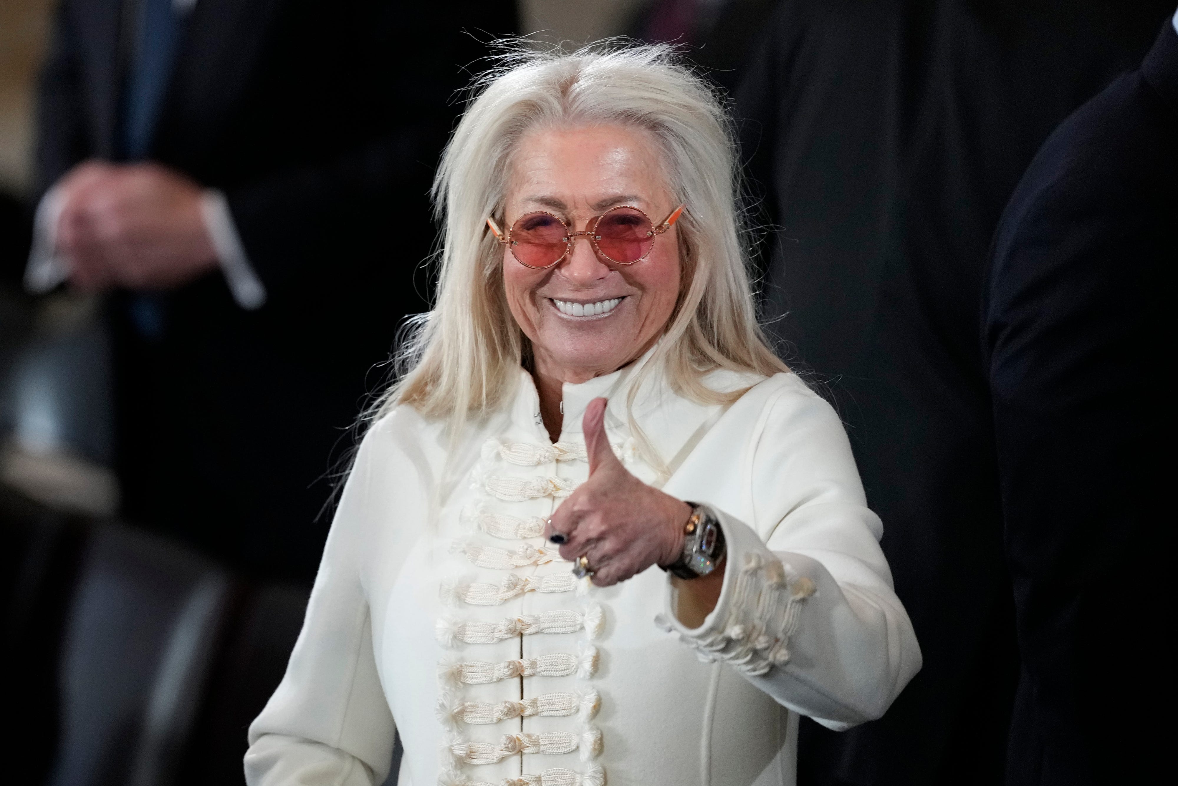 Mavericks owner Miriam Adelson urges Trump to consider third ...