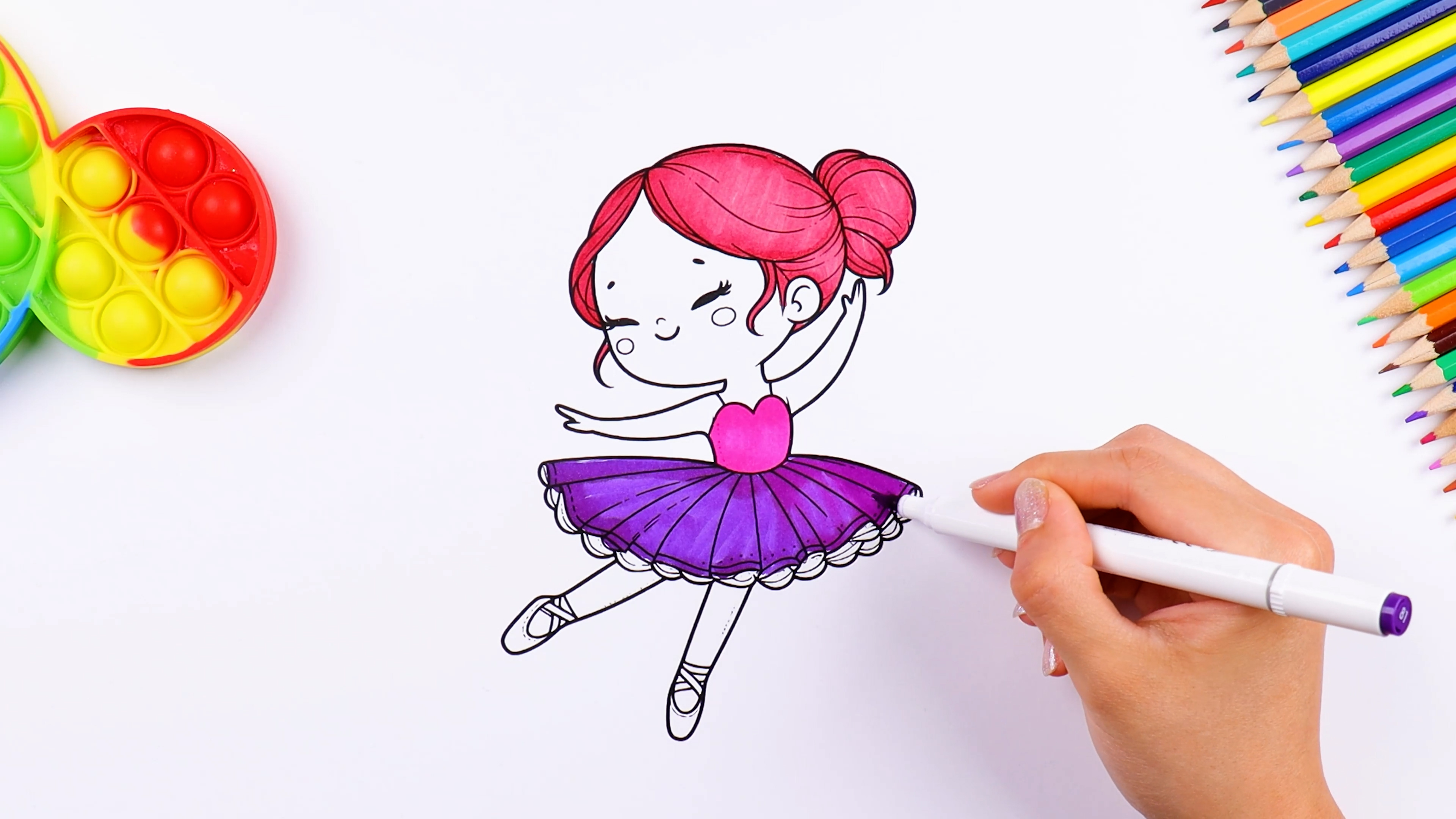 Learning colors for kids and toddlers