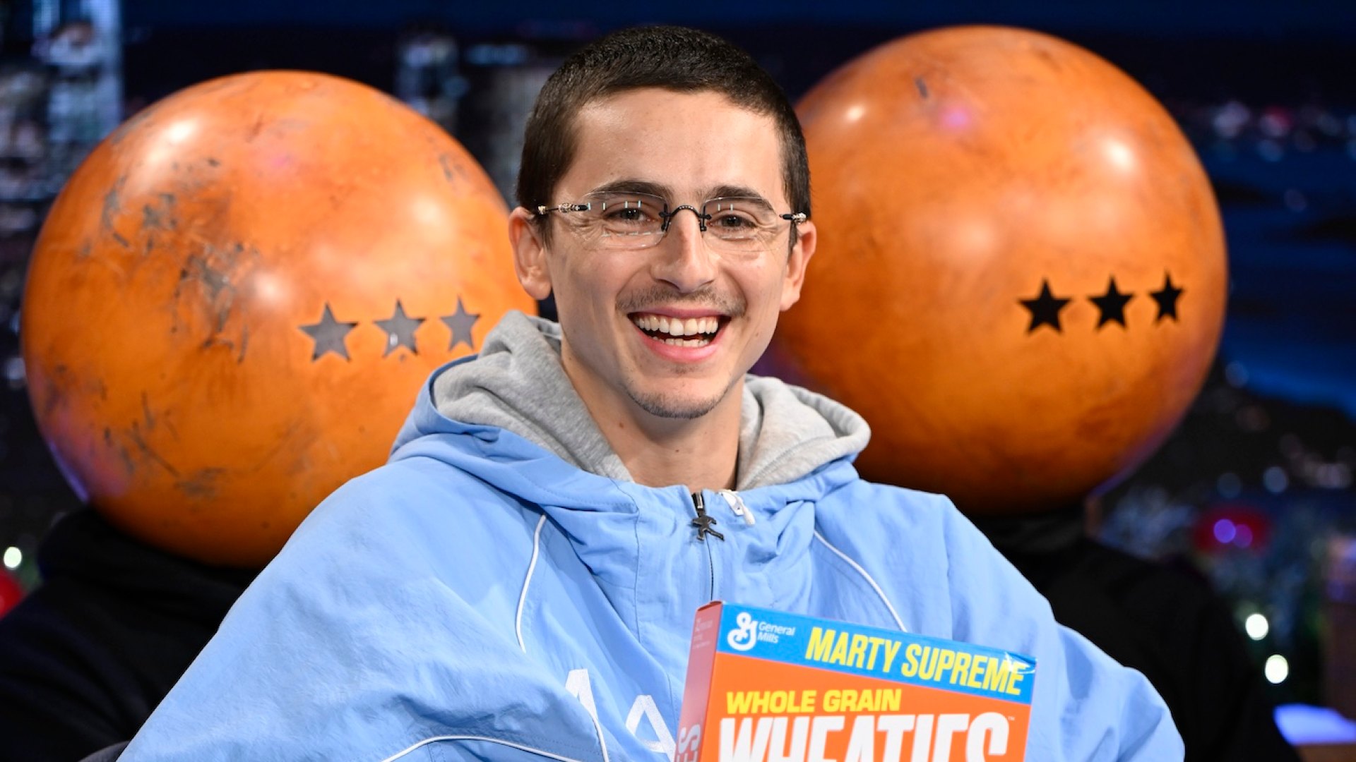 Timothee Chalamet Jokes About his ‘Anemic Frame' on Wheaties Cereal Box
