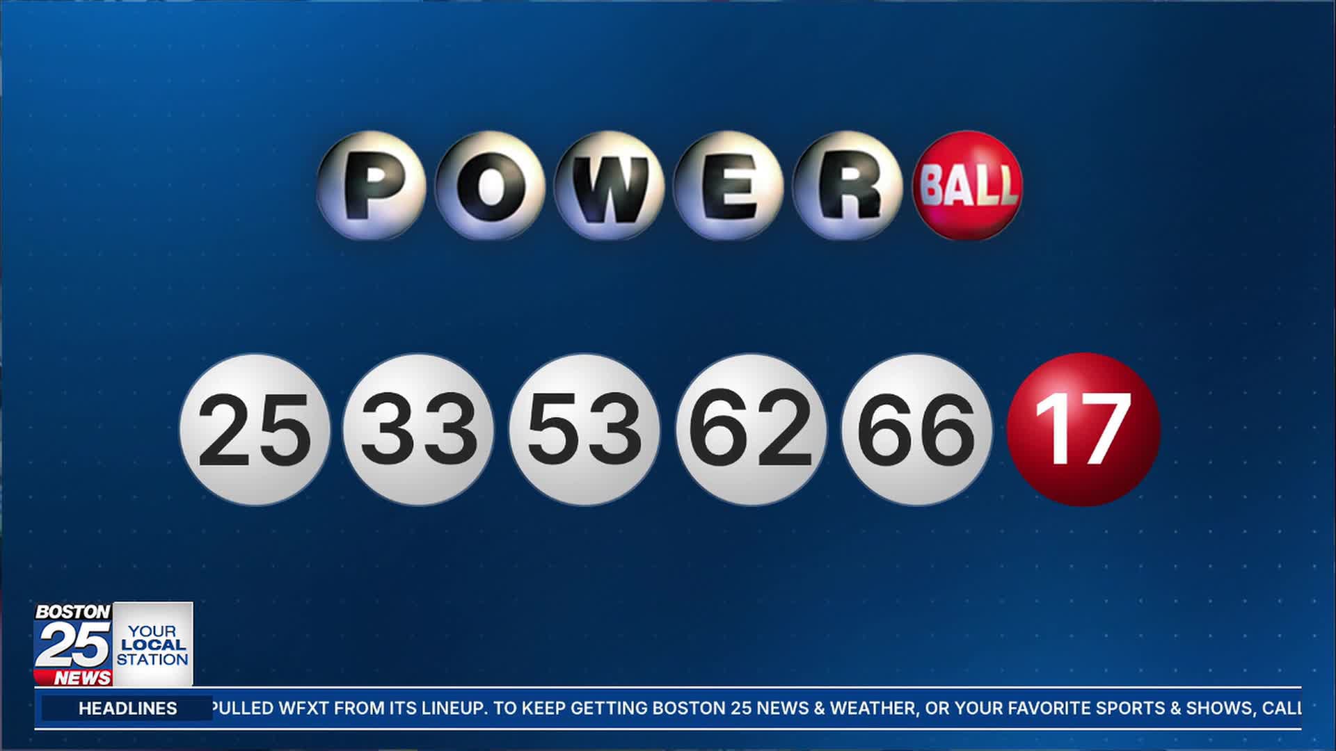 Powerball ticket sold in Mass. wins $2M prize in Wednesday’s drawing as ...