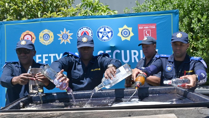 City of Cape Town destroys nearly 3 000 litres of alcohol ahead of ...