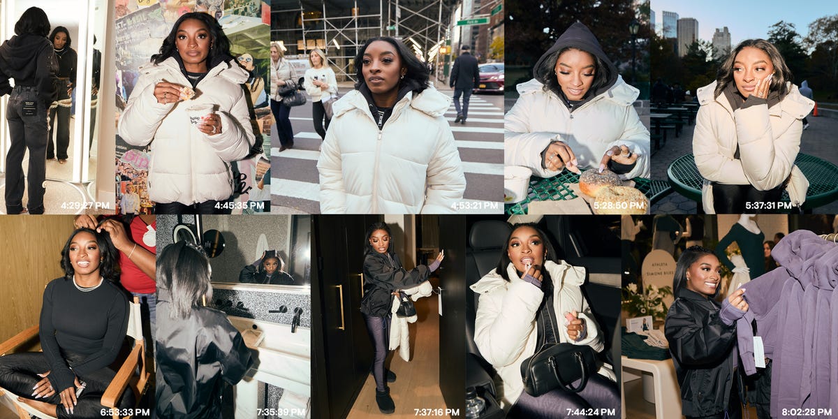 How Simone Biles spends a perfectly romanticized NYC afternoon