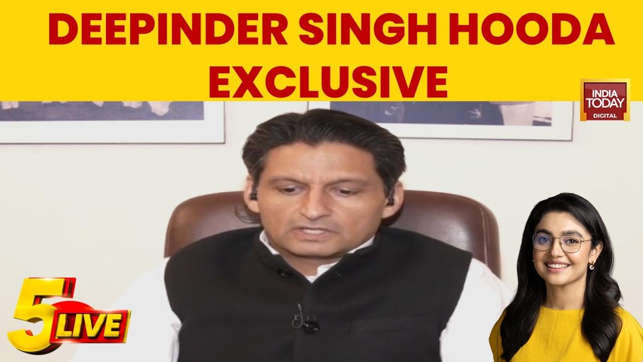 Congress MP Deepender Hooda slams Centre for ignoring pollution crisis ...