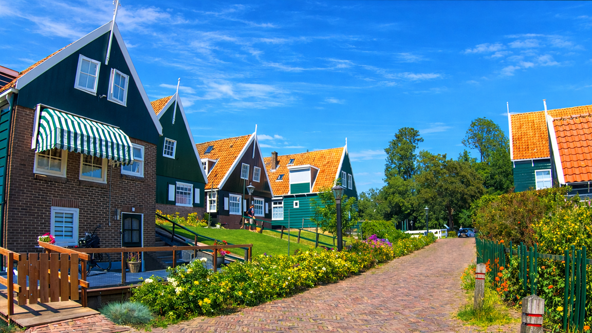 ¿Vivirías en este pueblo bajo el nivel del mar?