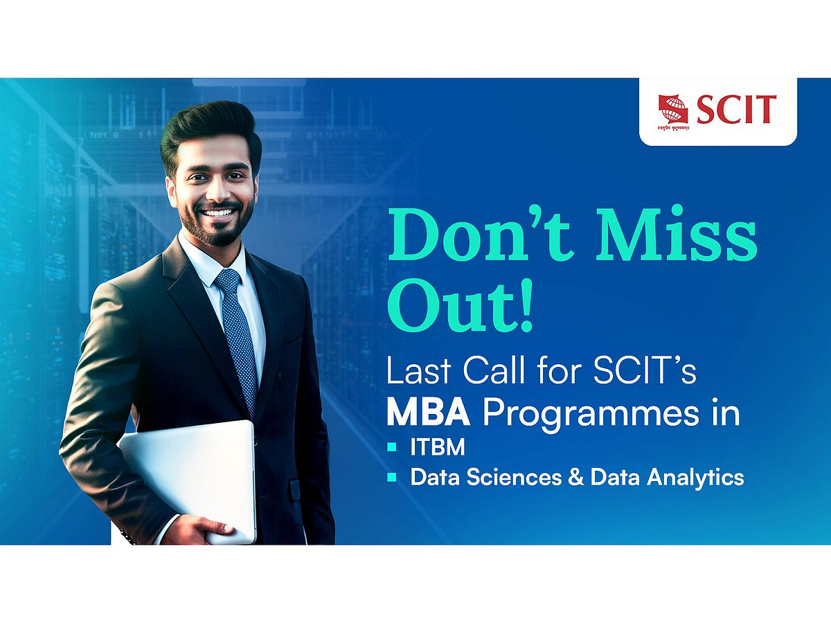 Final opportunity to apply for SCIT's MBA programmes in ITBM & data ...
