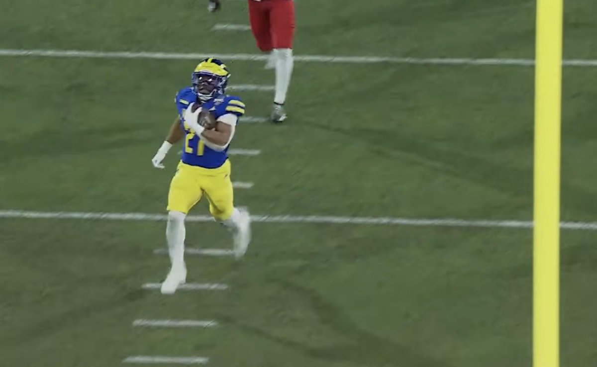 Delaware Blue Hens hold off Louisiana for first FBS bowl victory