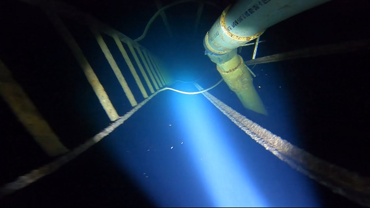 They dropped a GoPro 150 feet down a flooded shaft