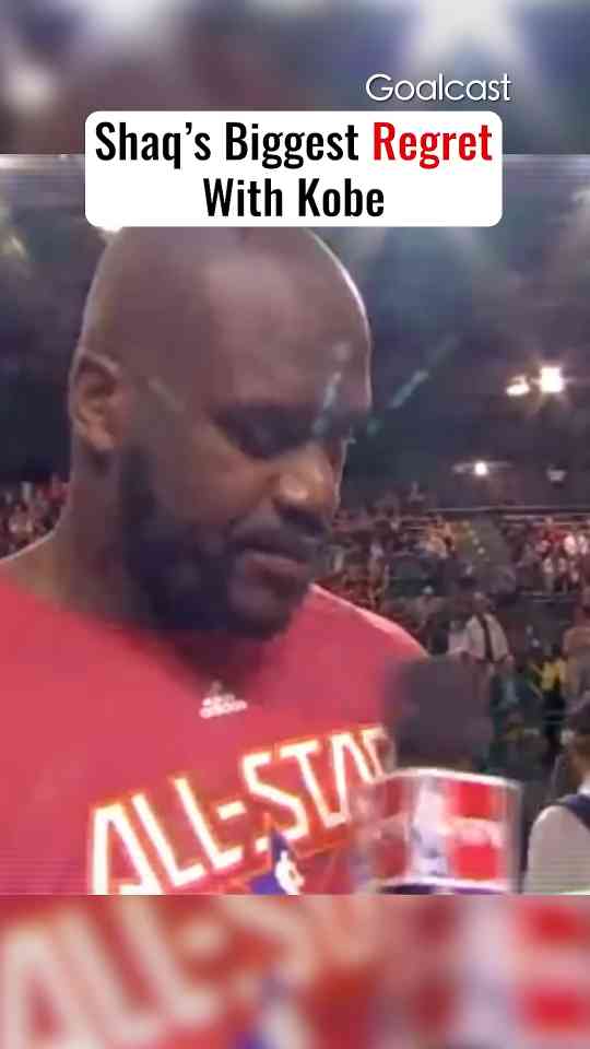 “I think I may have messed something up” - Shaq’s regret about Kobe