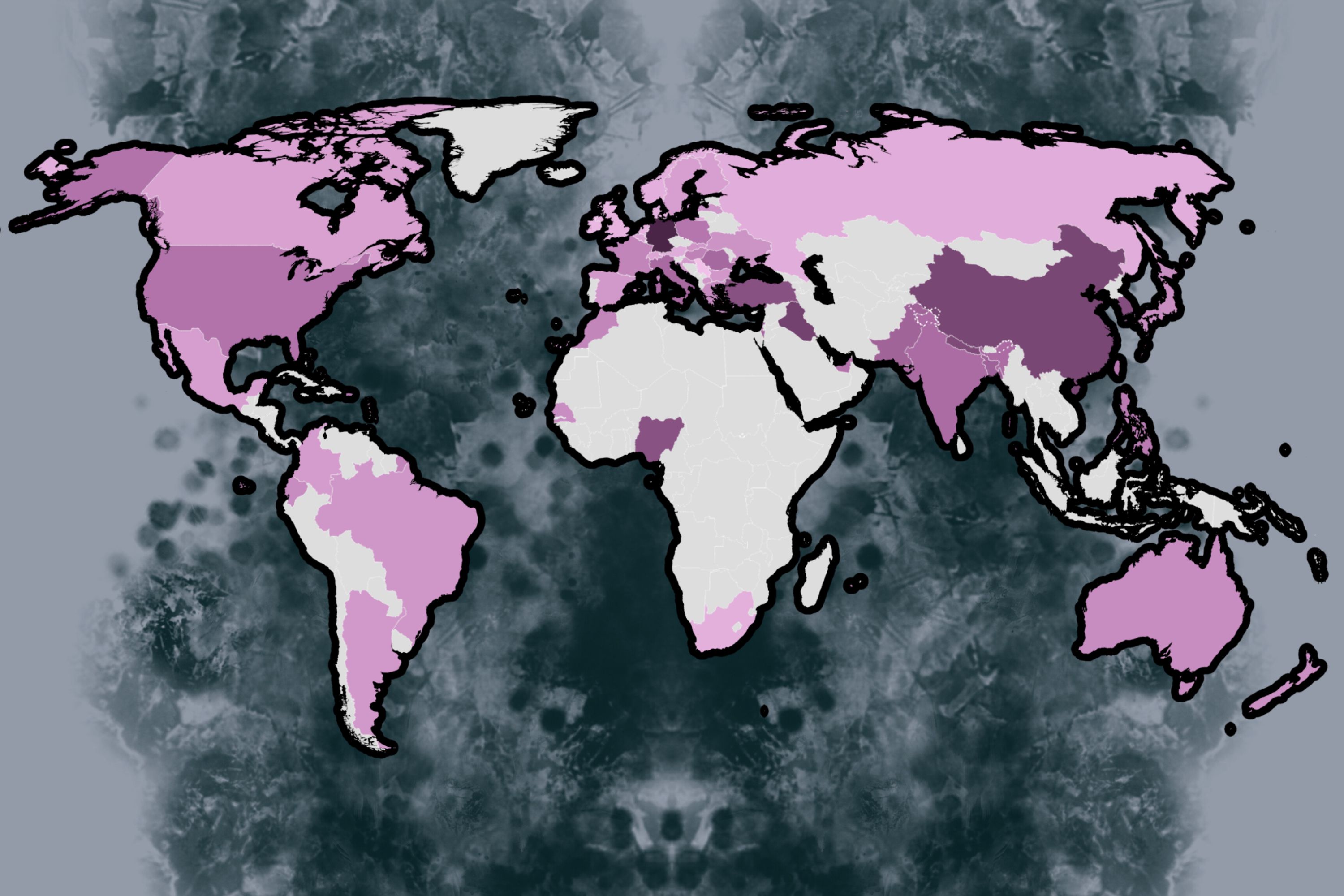 Map reveals which countries are more narcissistic than America