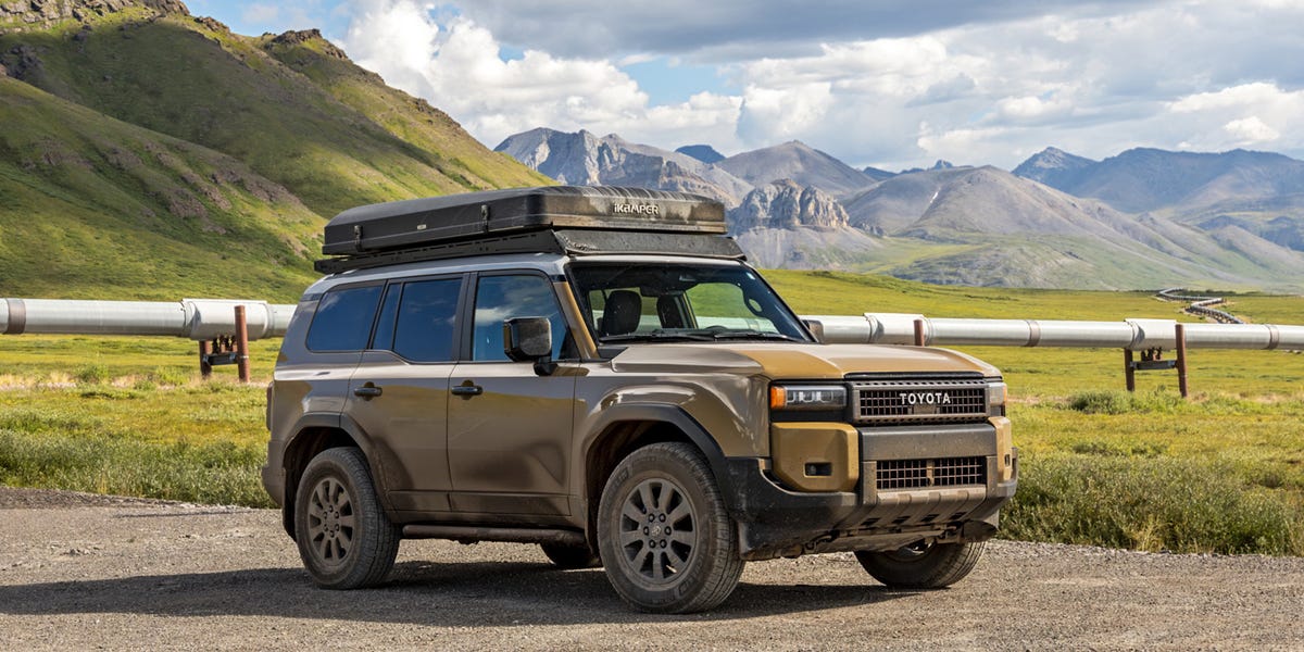 I drove our 2025 Toyota Land Cruiser 8,000 miles to the end of the road