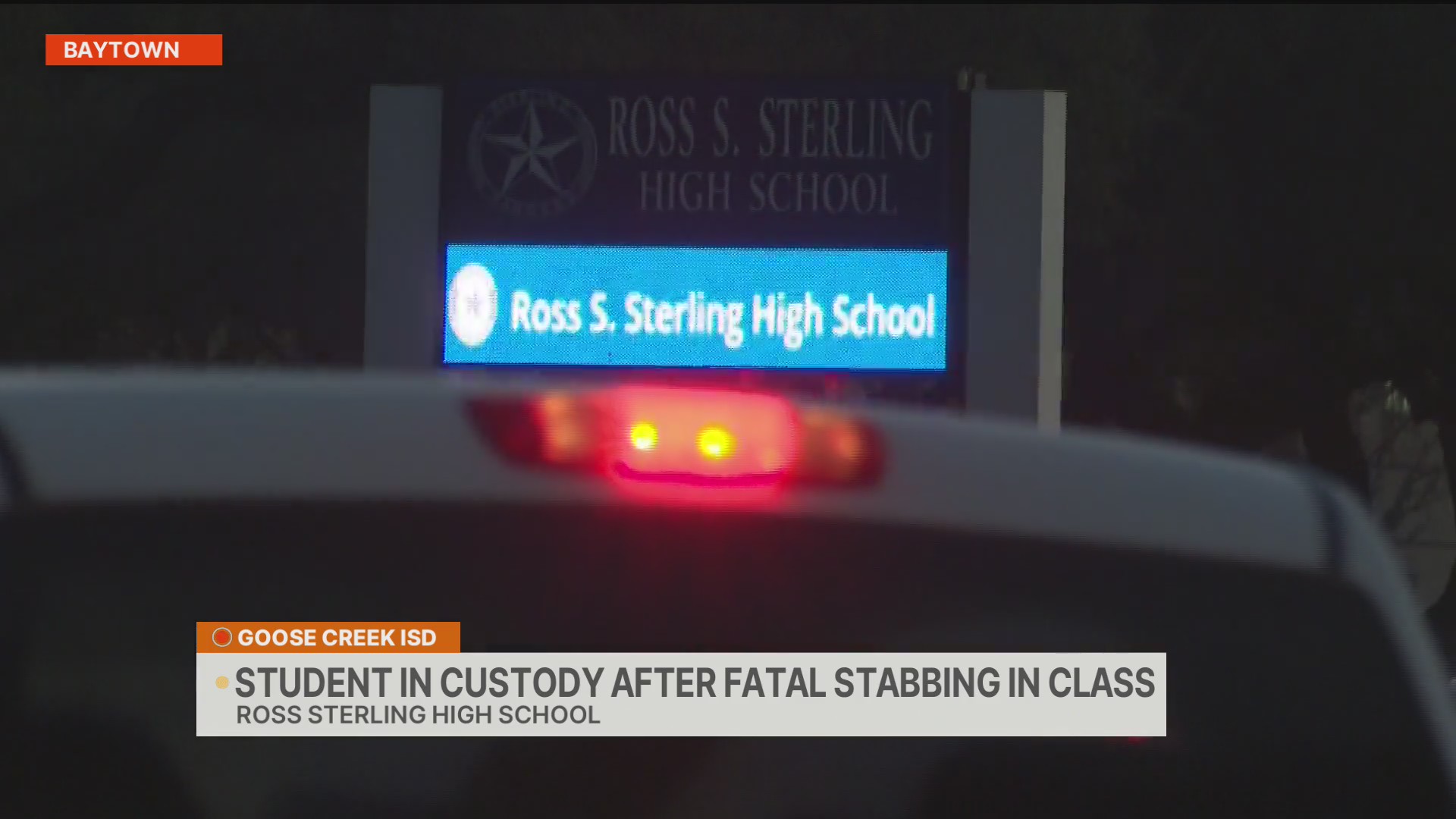 Student dies after stabbing during fight at Baytown Sterling HS