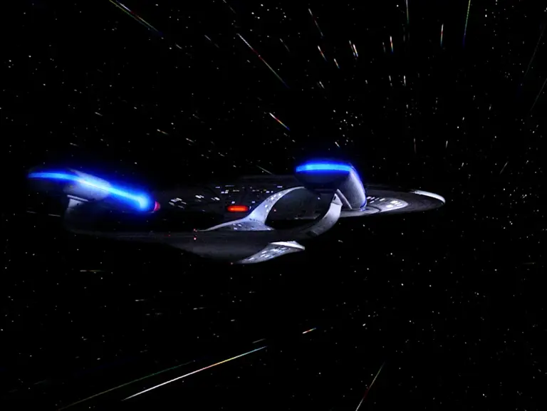 A faster-than-light spaceship would actually look a lot like Star Trek ...