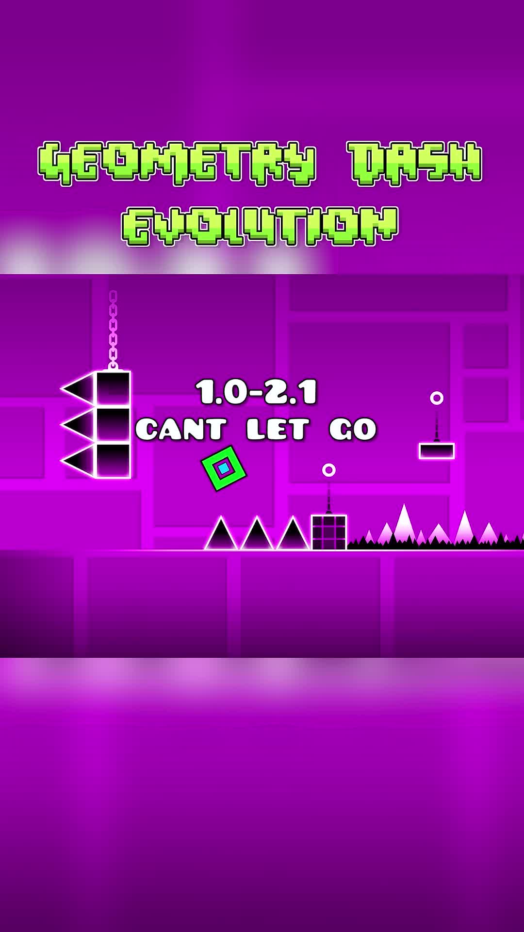 Geometry Dash evolution #shorts #geometrydashplayer #geometrydash211
