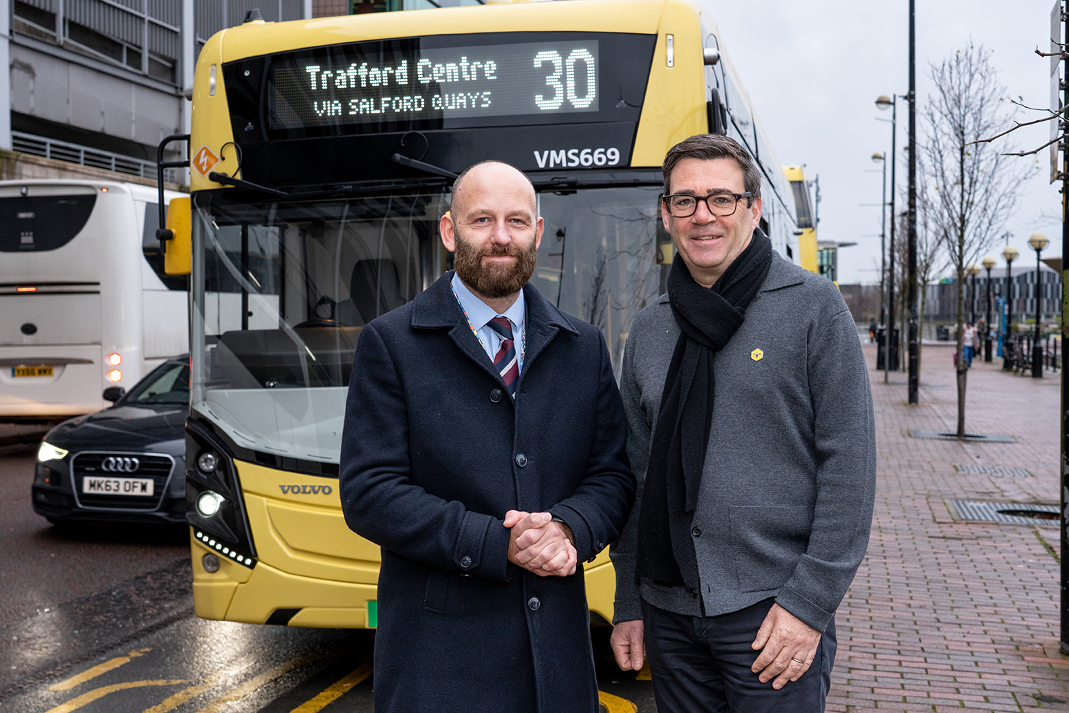 The new Trafford Centre Bee Network bus route that will connect ...