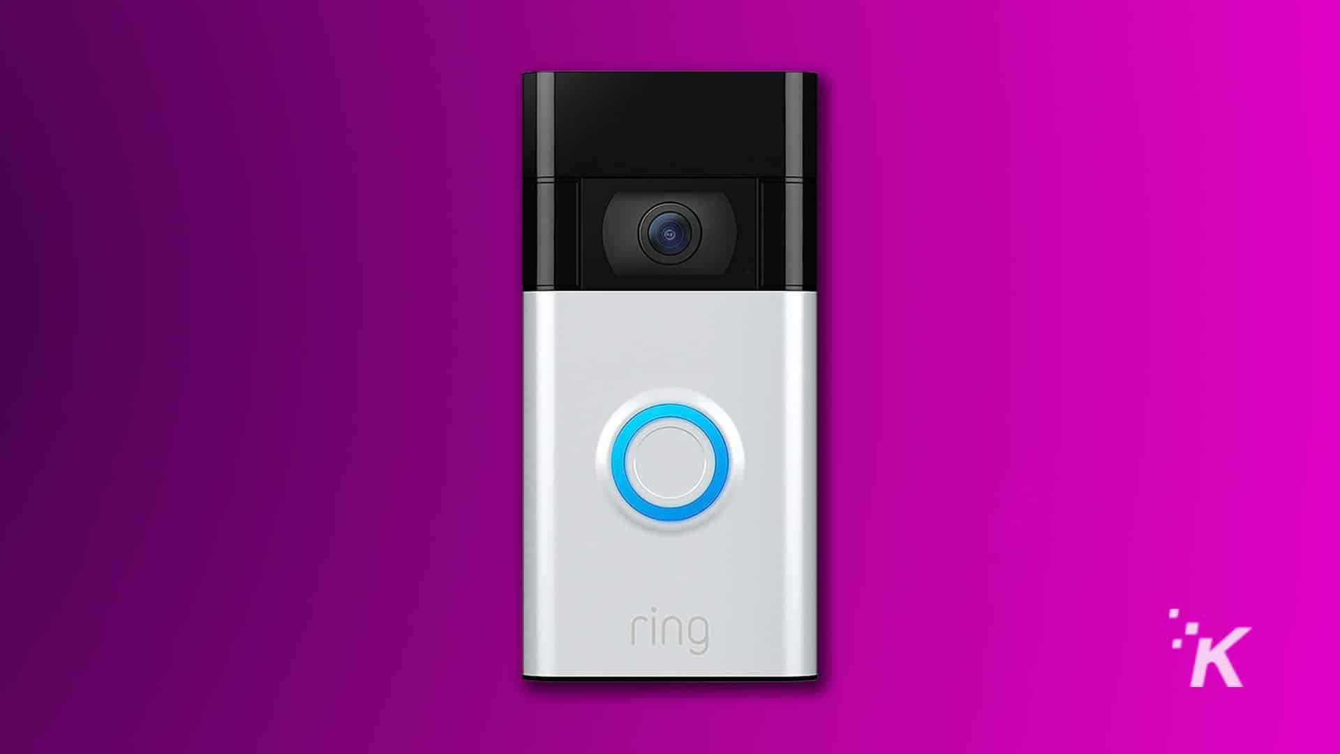 Amazon sale drops the Ring Doorbell to $49.99 (50% off)