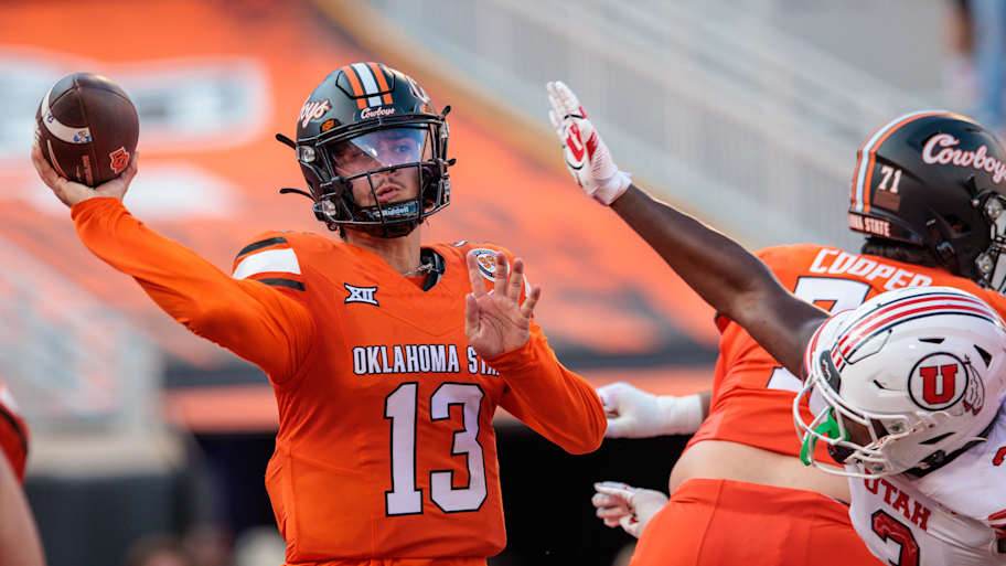 Former Oklahoma State starting quarterback enters transfer portal again