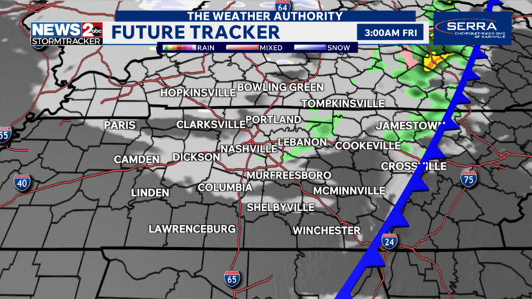 Isolated severe storms with wind gusts expected Thursday