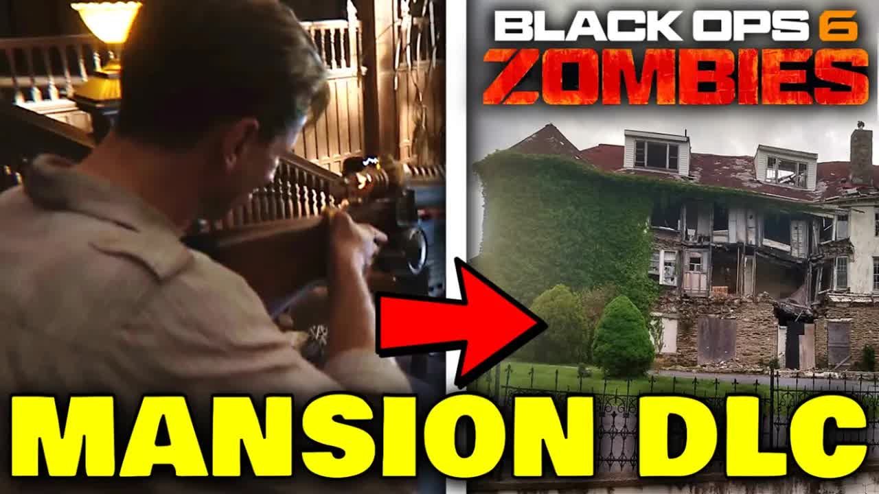 Shattered Veil Richtofen's Haunted Mansion DLC 3 map walkthrough in ...