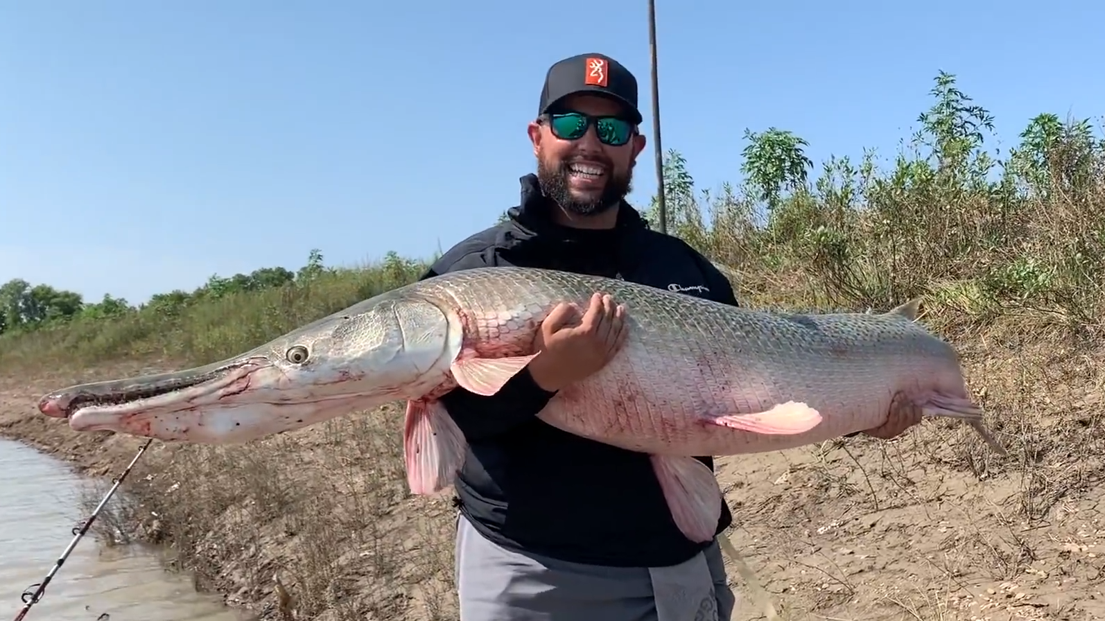 I Caught A Monster Freshwater Fish In A Strange Place