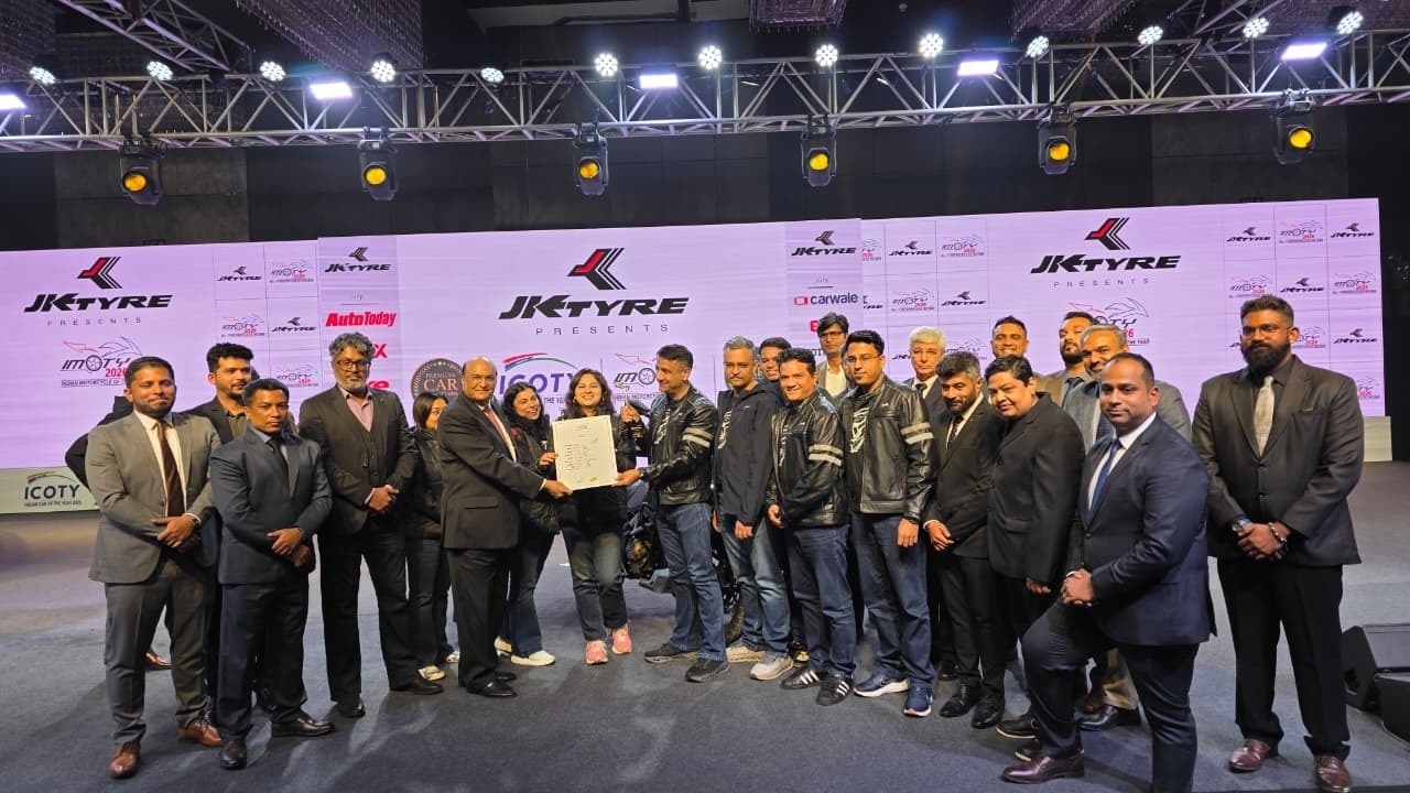 TVS Apache RTX crowned Indian motorcycle of the year 2026