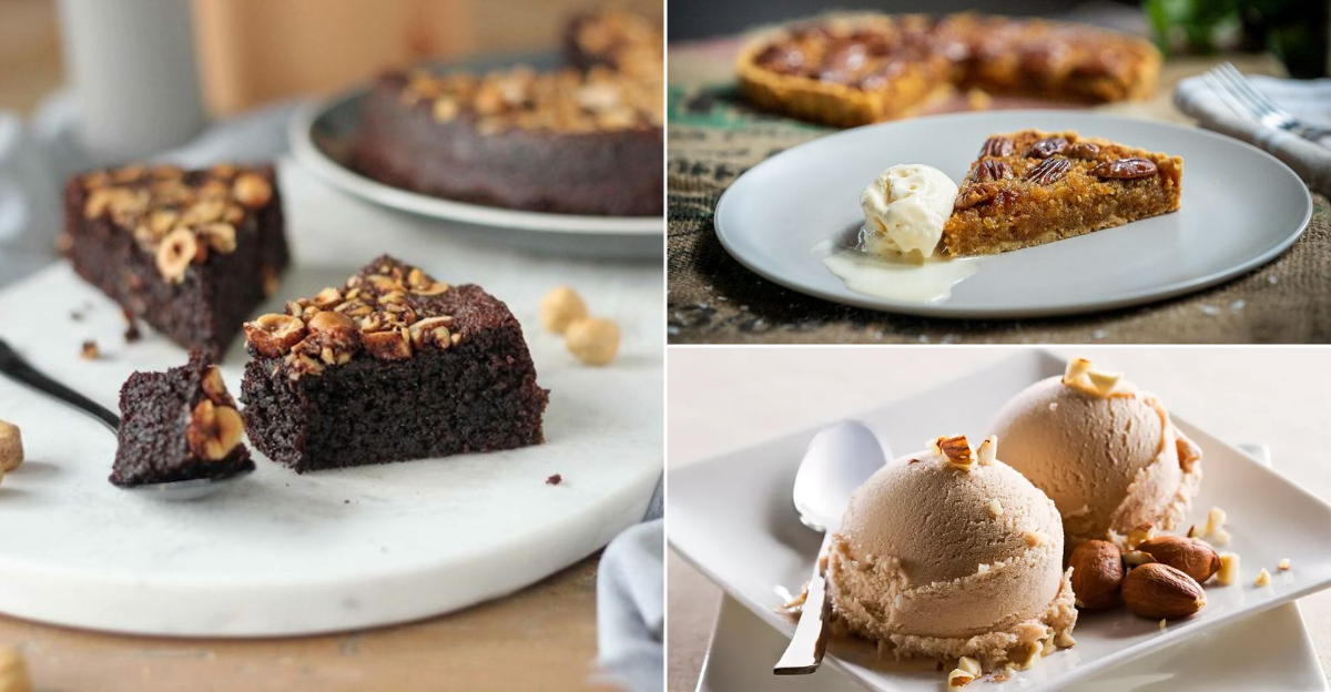 12 desserts with nuts that go beyond the usual flavours