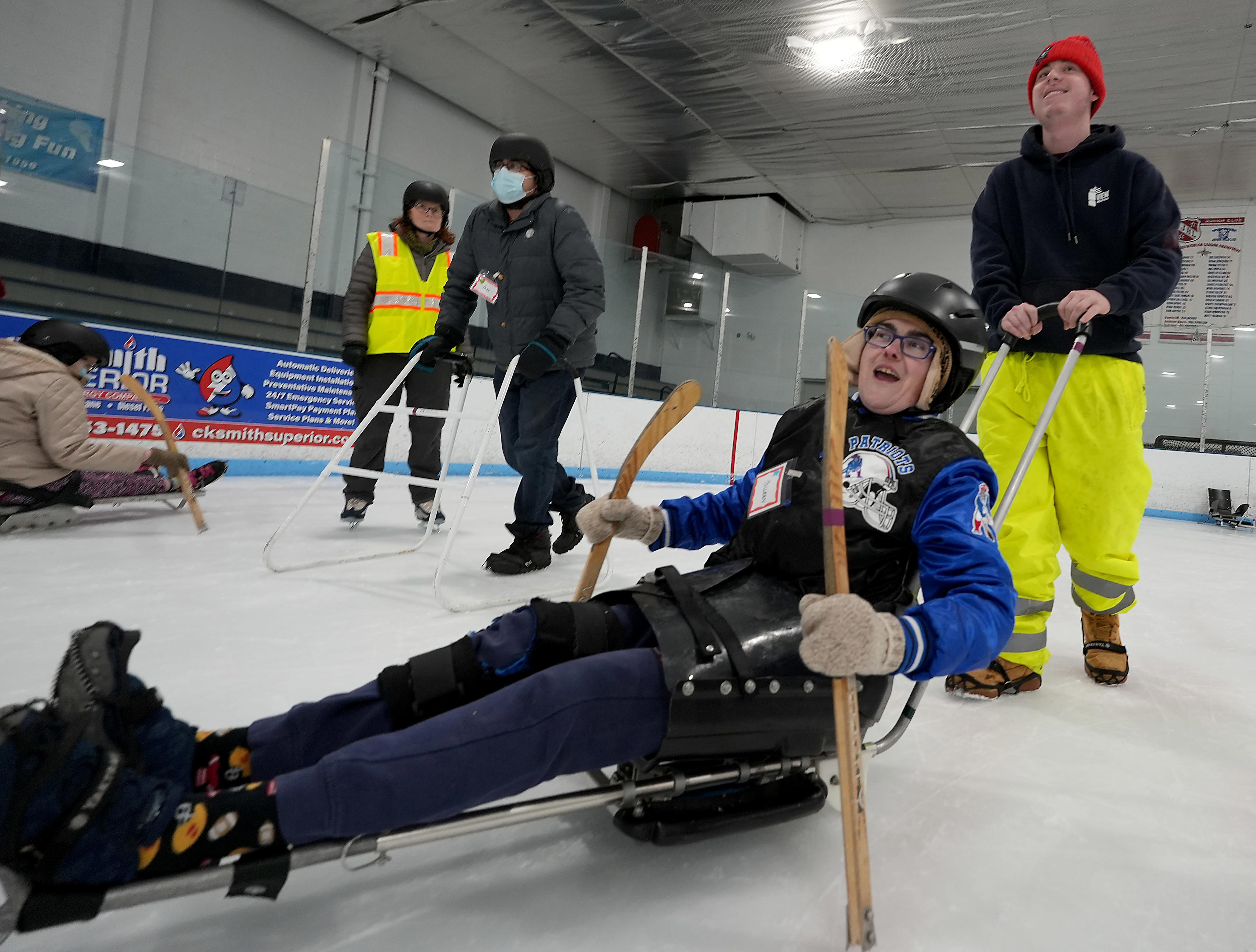 Fun for all, all for fun: Buffone Arena hosts adaptive ice skating