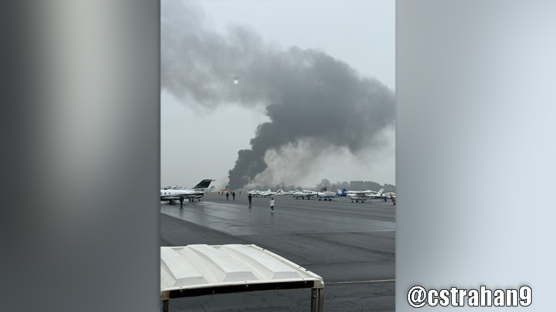 Business jet crashes at North Carolina airport; local sheriff confirms ...