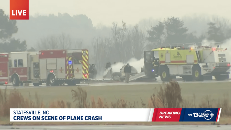 Fatalities reported after jet owned by NASCAR driver crashes at North ...