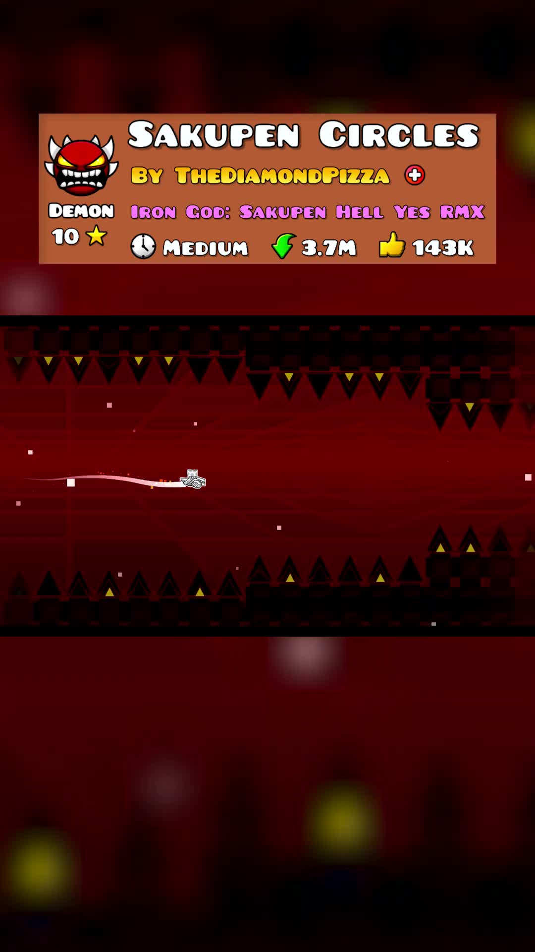 Sakupen End | Geometry Dash 2.2 #geometrydash #gd #2point2 # ...