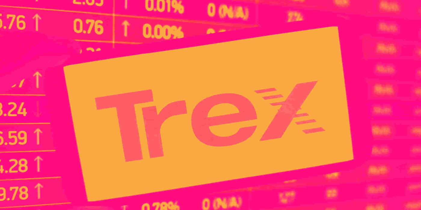 Why Trex (TREX) stock is trading up today