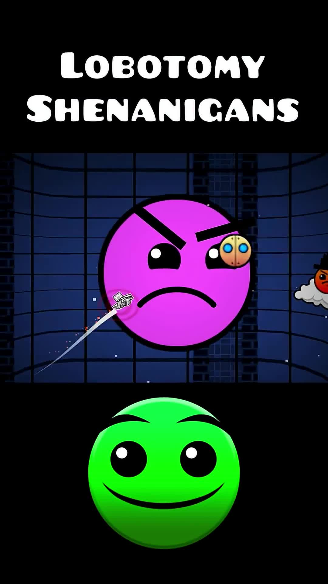 Lobotomy shenanigans in Geometry Dash 🤯 #geometrydash #trending # ...