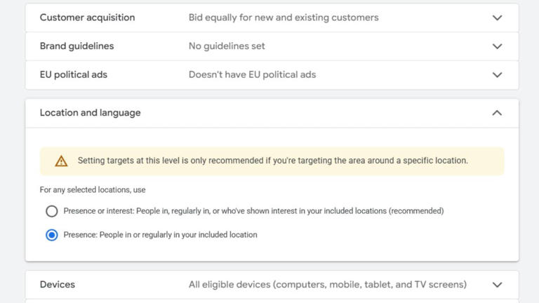 Google adds location targeting controls to Demand Gen campaigns