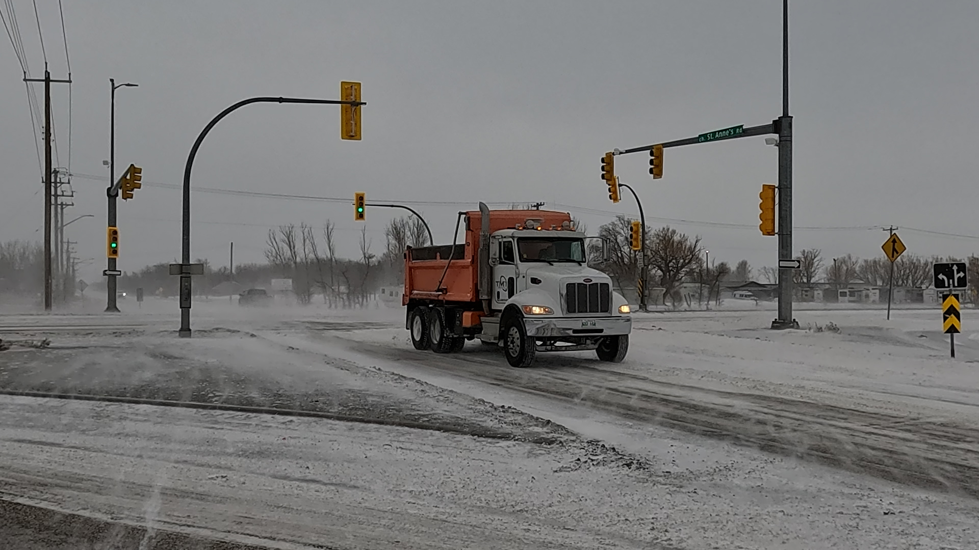 Blizzard conditions make for hazardous road conditions across much of ...