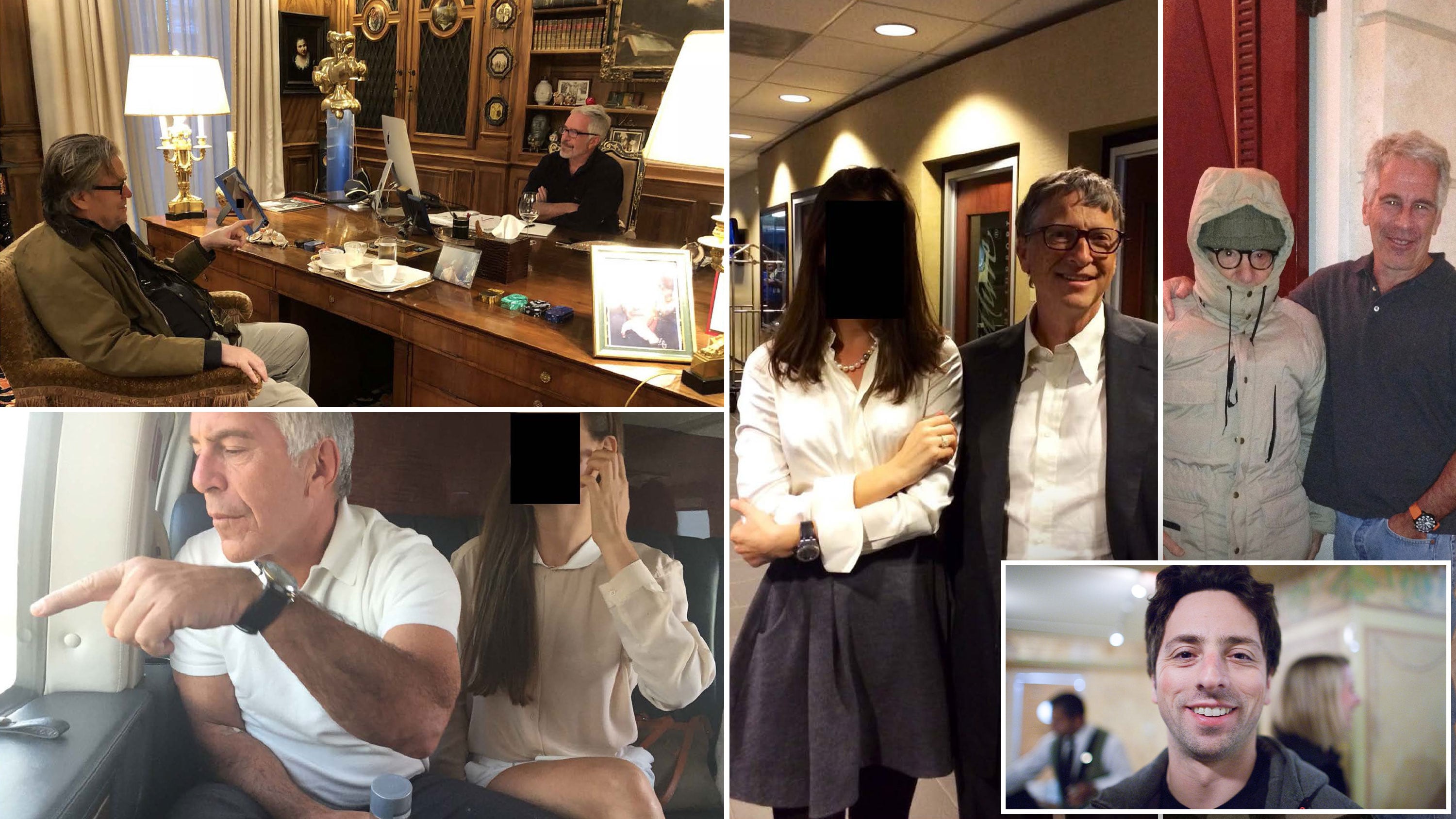 Epstein’s powerful pals exposed in new creepy photo dump
