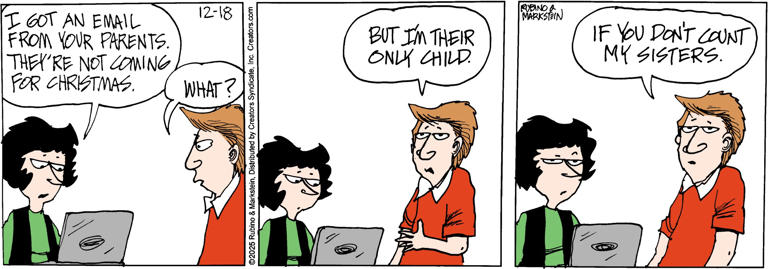 LightWave Reports' daily comic strips (12/18)