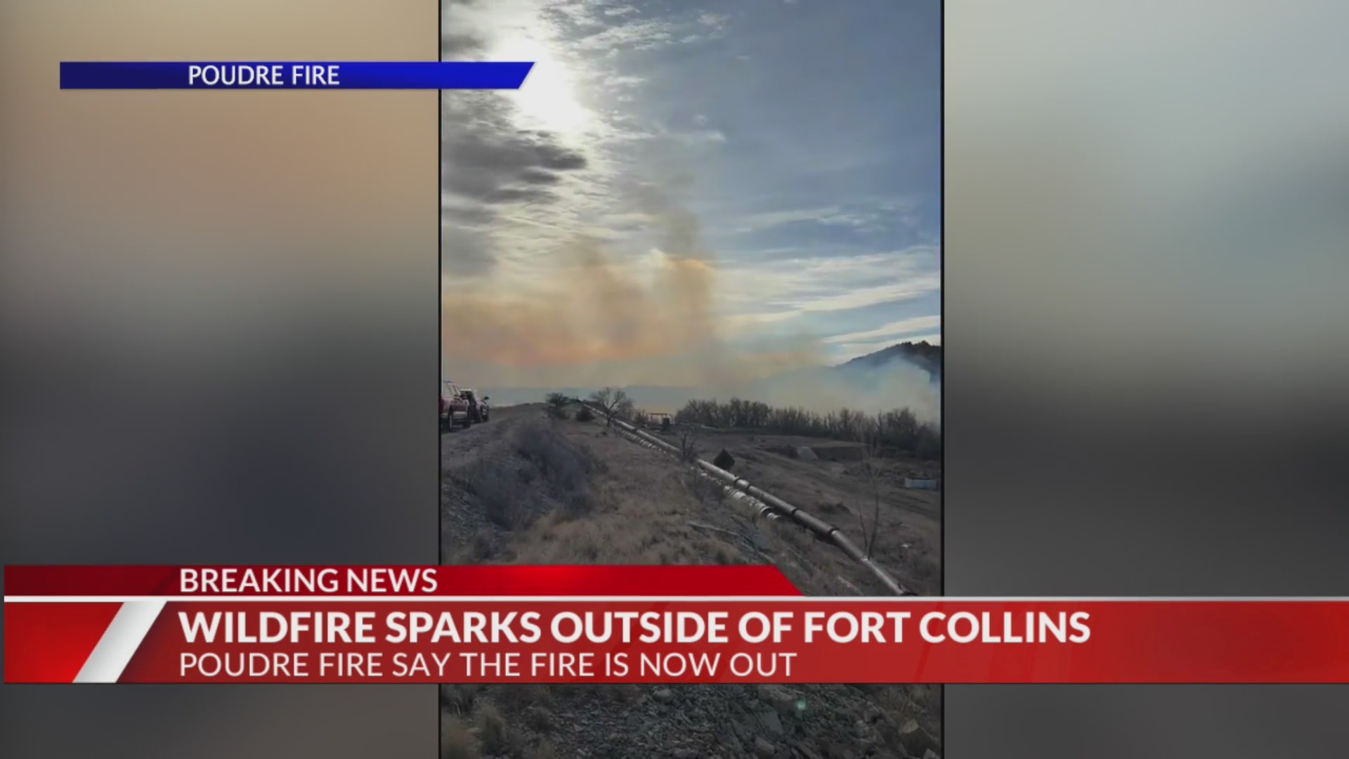 Multi-alarm wildfire in Fort Collins extinguished