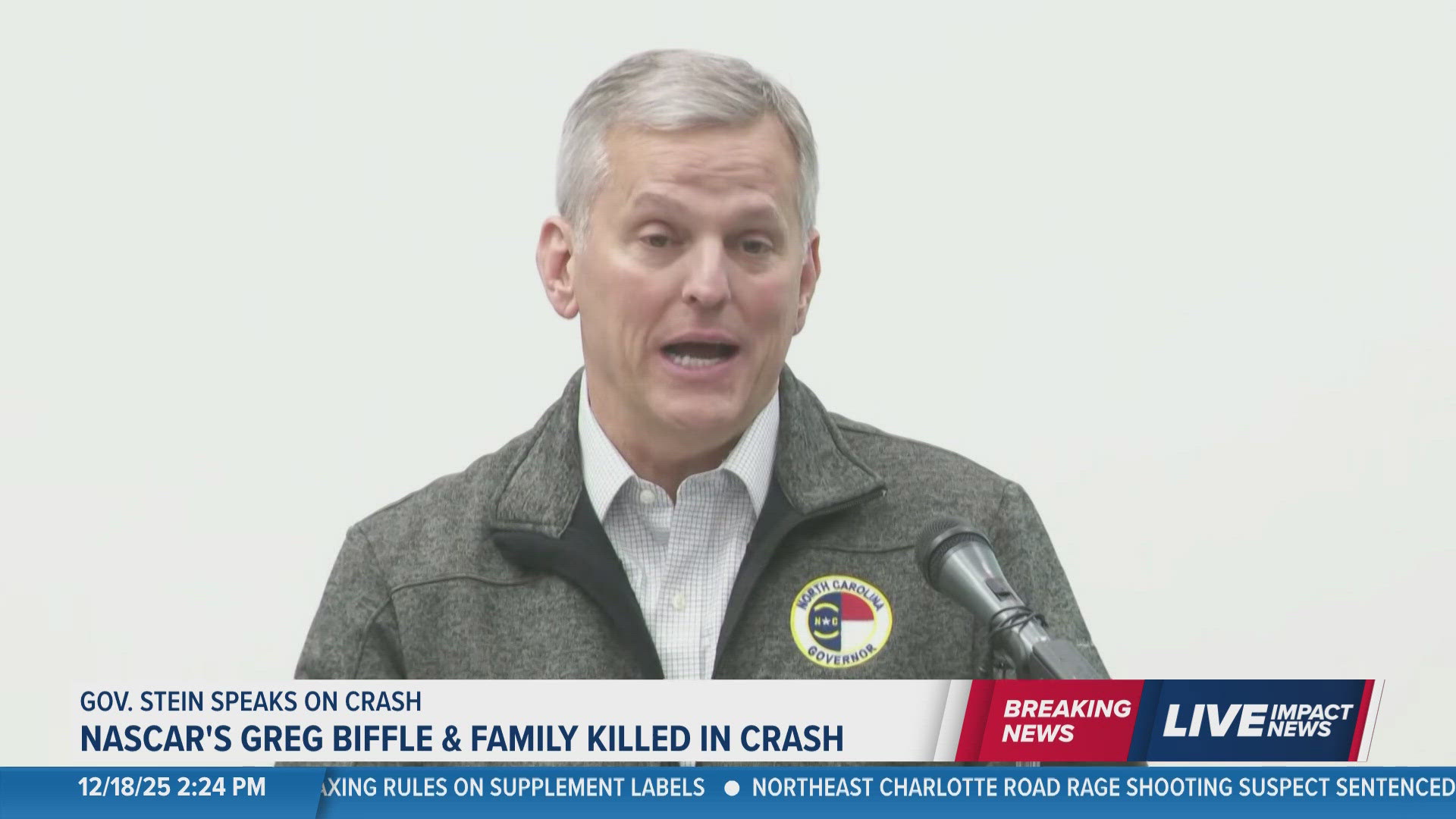 Gov. Josh Stein on Greg Biffle plane crash: 'Our hearts go out to their ...