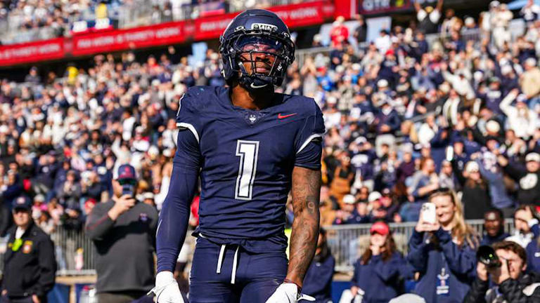 UConn WR named top 100 player in 2026 NFL draft