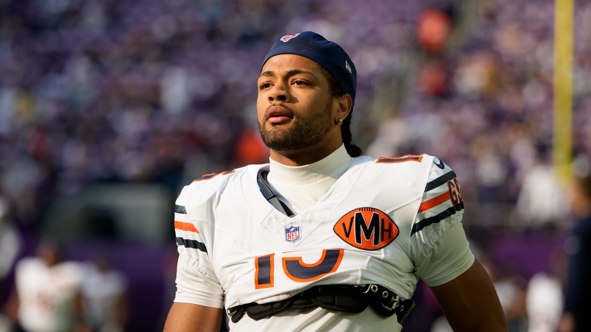 Rome Odunze, DJ Moore remain limited in Wednesday practice