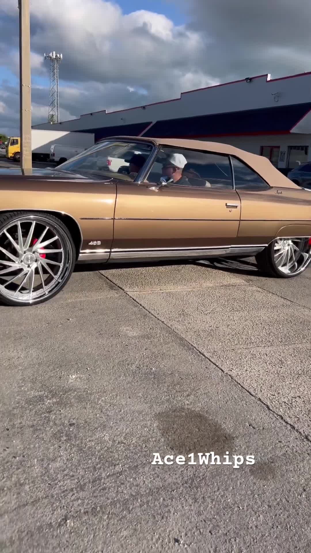 71 Chevy vert on 26’s taking off