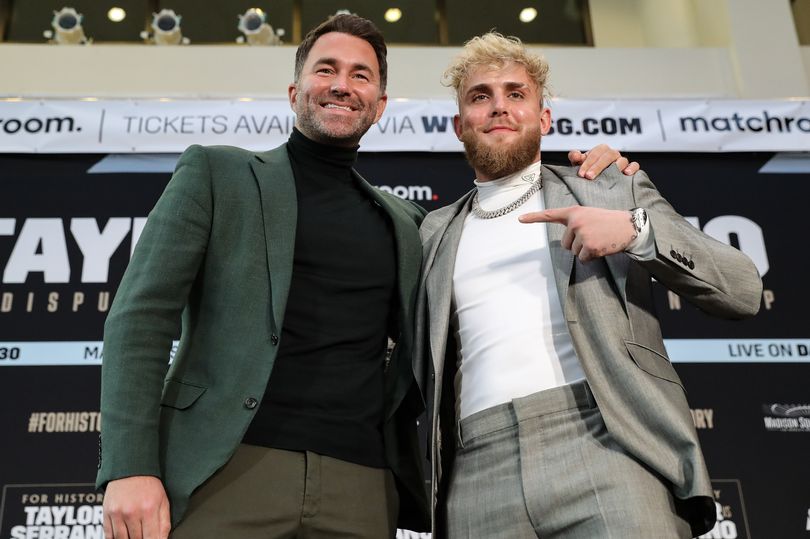 Eddie Hearn reveals Jake Paul made questionable decision before Anthony ...