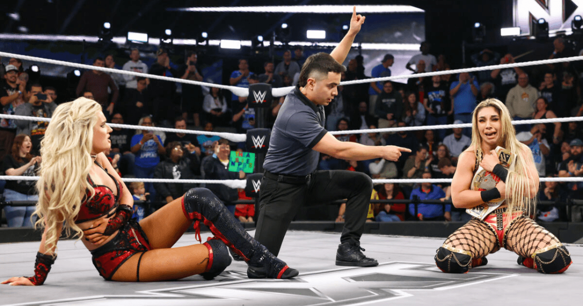 How WWE handled title botch at NXT New Year's Evil