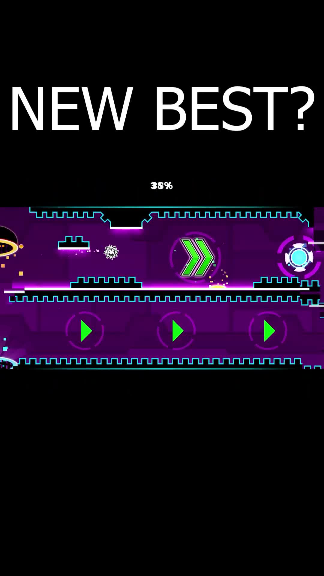 Deadlocked 50% run #shorts #geometrydash #deadlocked #gameplay