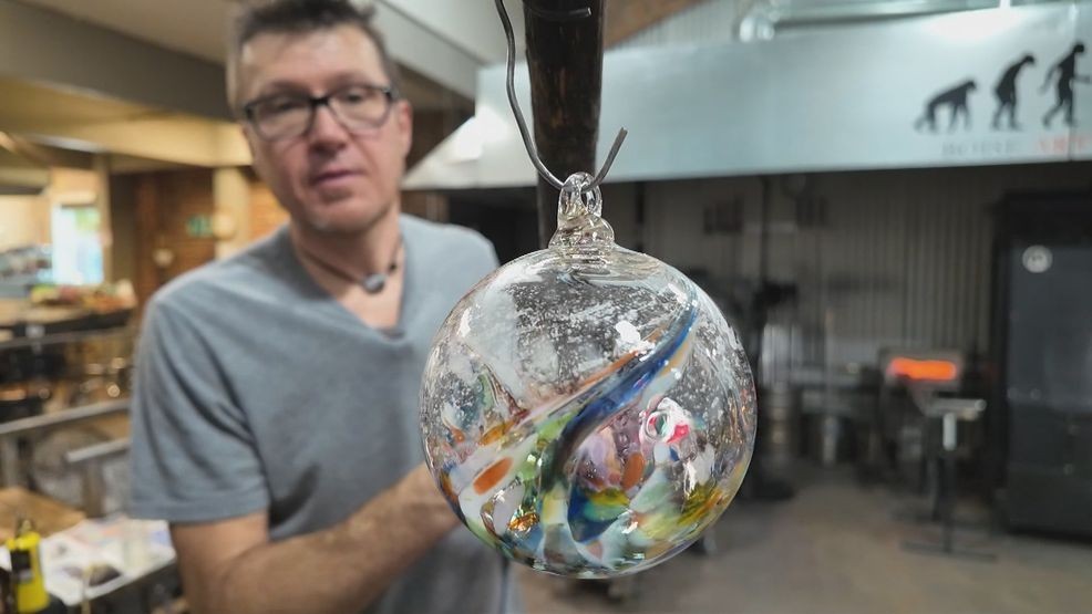 Boise glass artists craft keepsakes with cremated remains