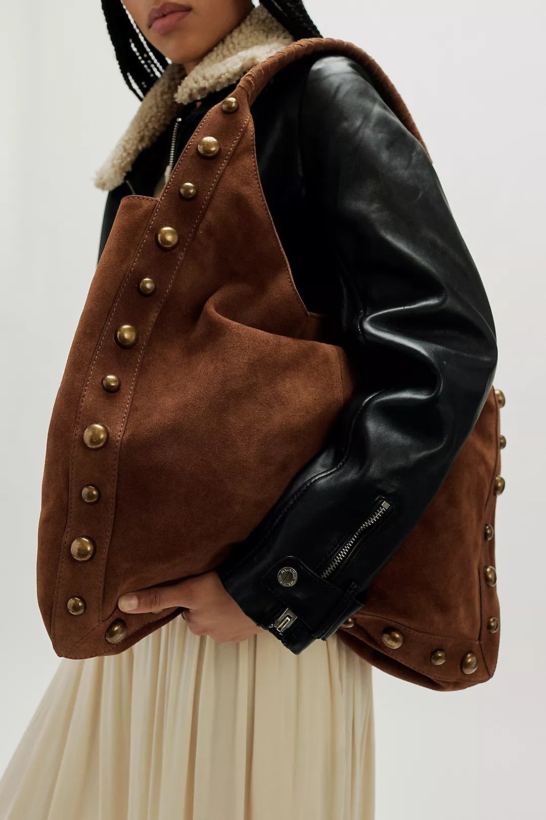 The 15 suede hobo bags redefining casual cool