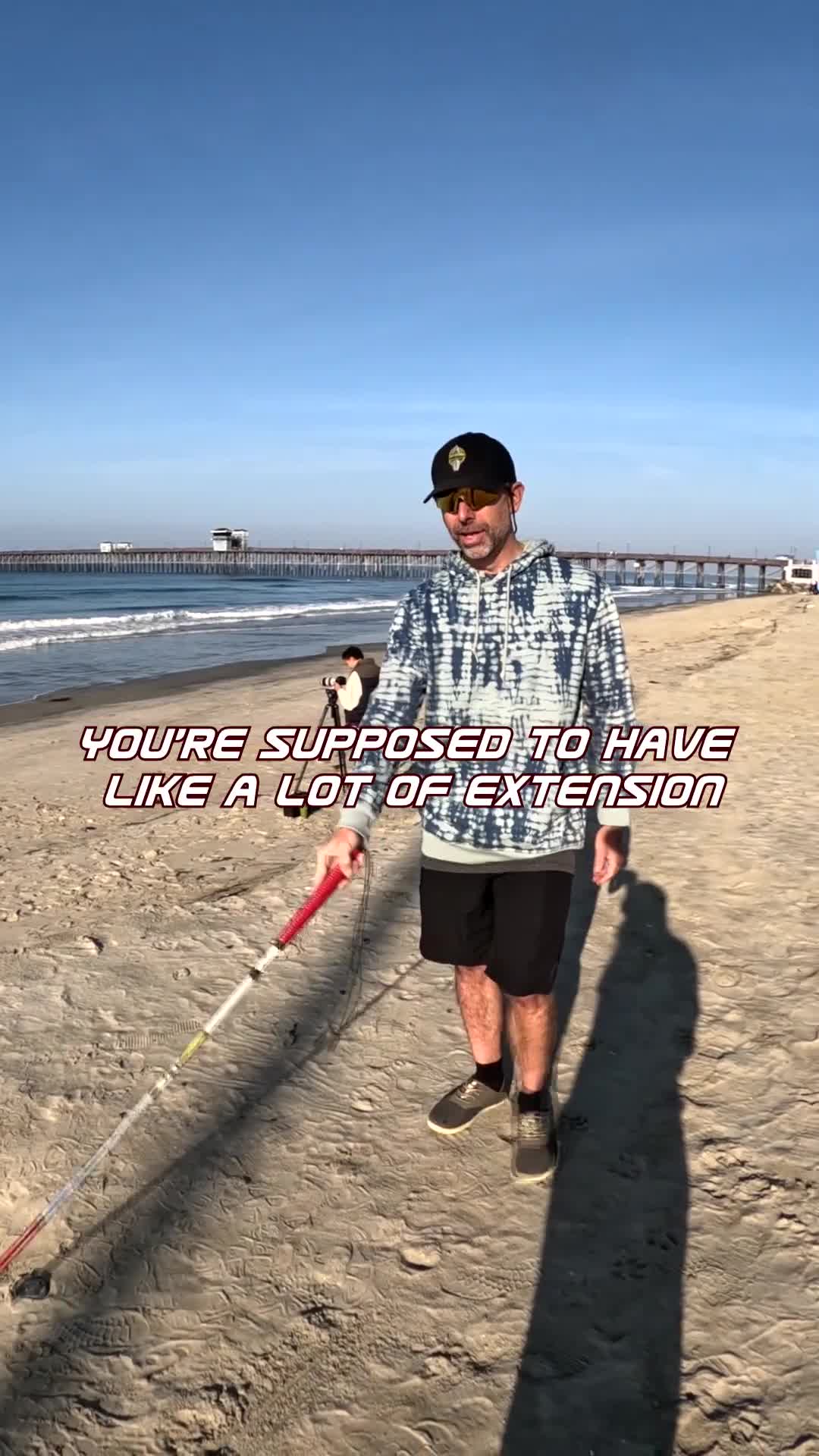 I didn’t fall in a hole!