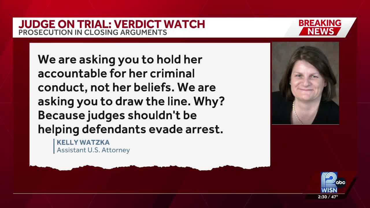 Live day 5 of Milwaukee Judge Dugan trial: Verdict is in